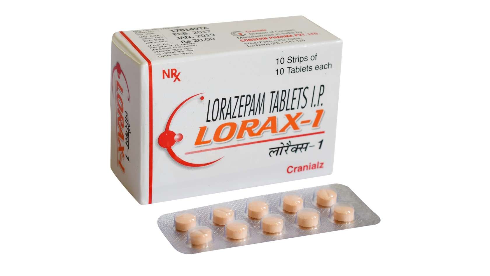 Lorazepam Tablets (LORAX) – CONSERN PHARMA