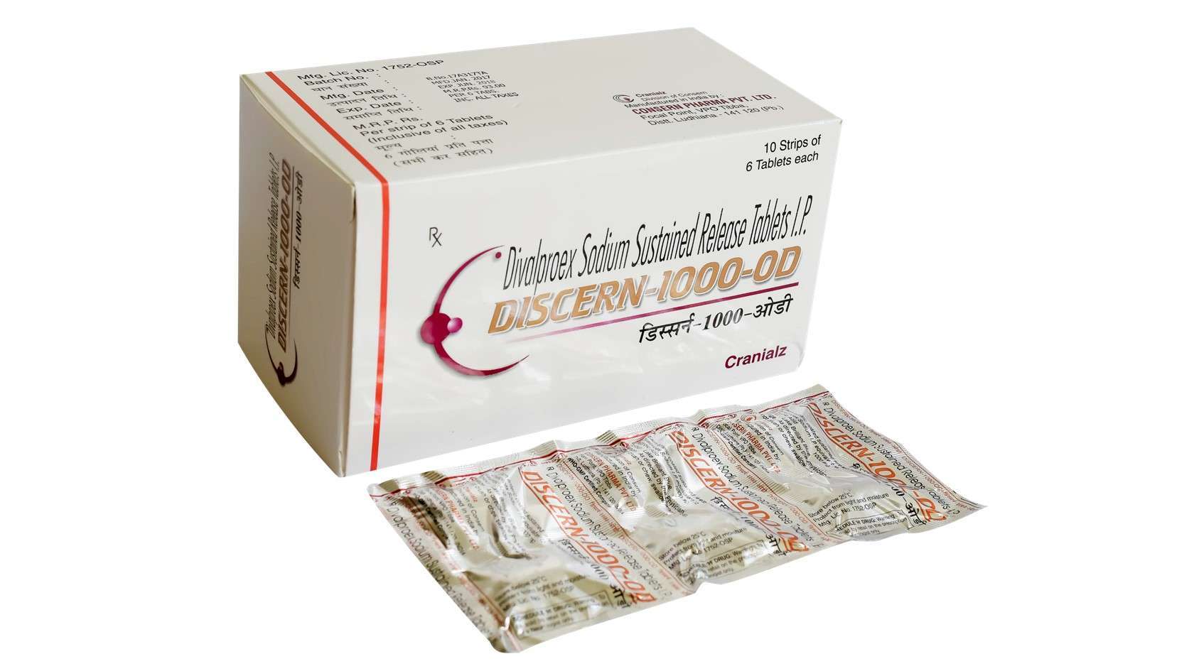 Divalproex sodium Tablets (DISCERN) – CONSERN PHARMA