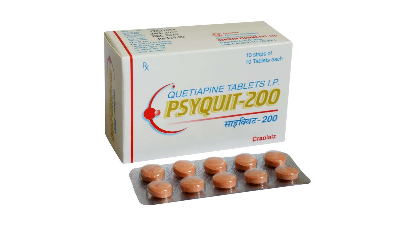 Quetiapine Tablets (PSYQUIT) – CONSERN PHARMA