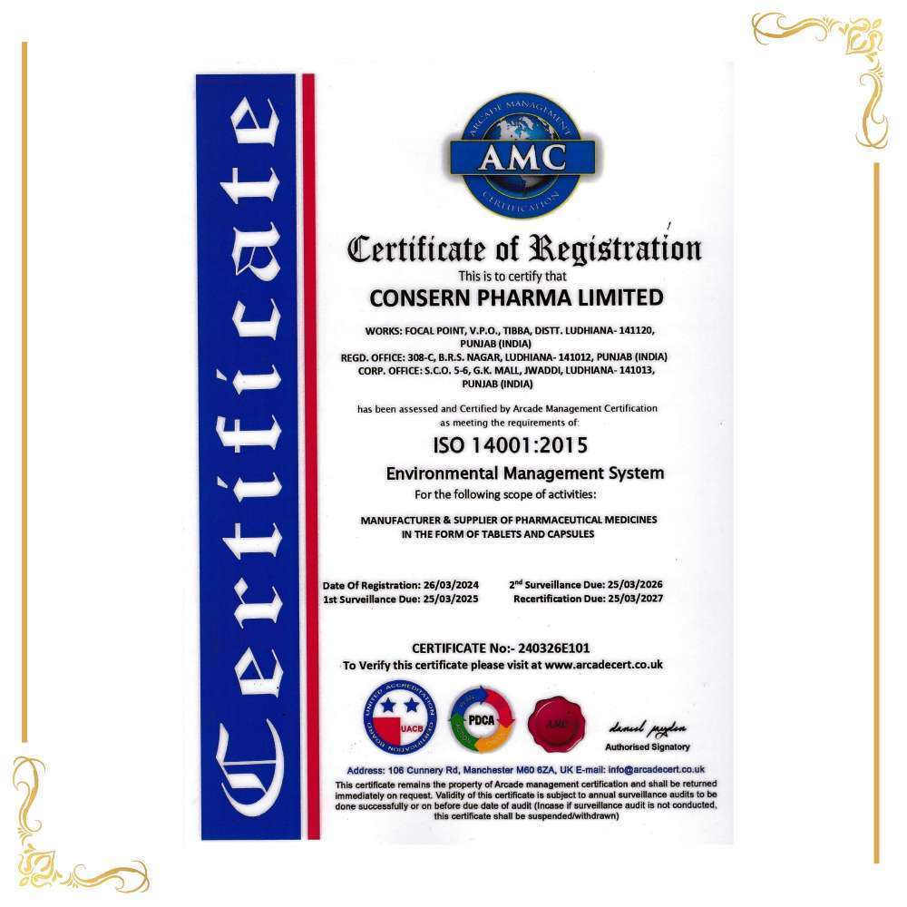 Awards and Recognition – CONSERN PHARMA